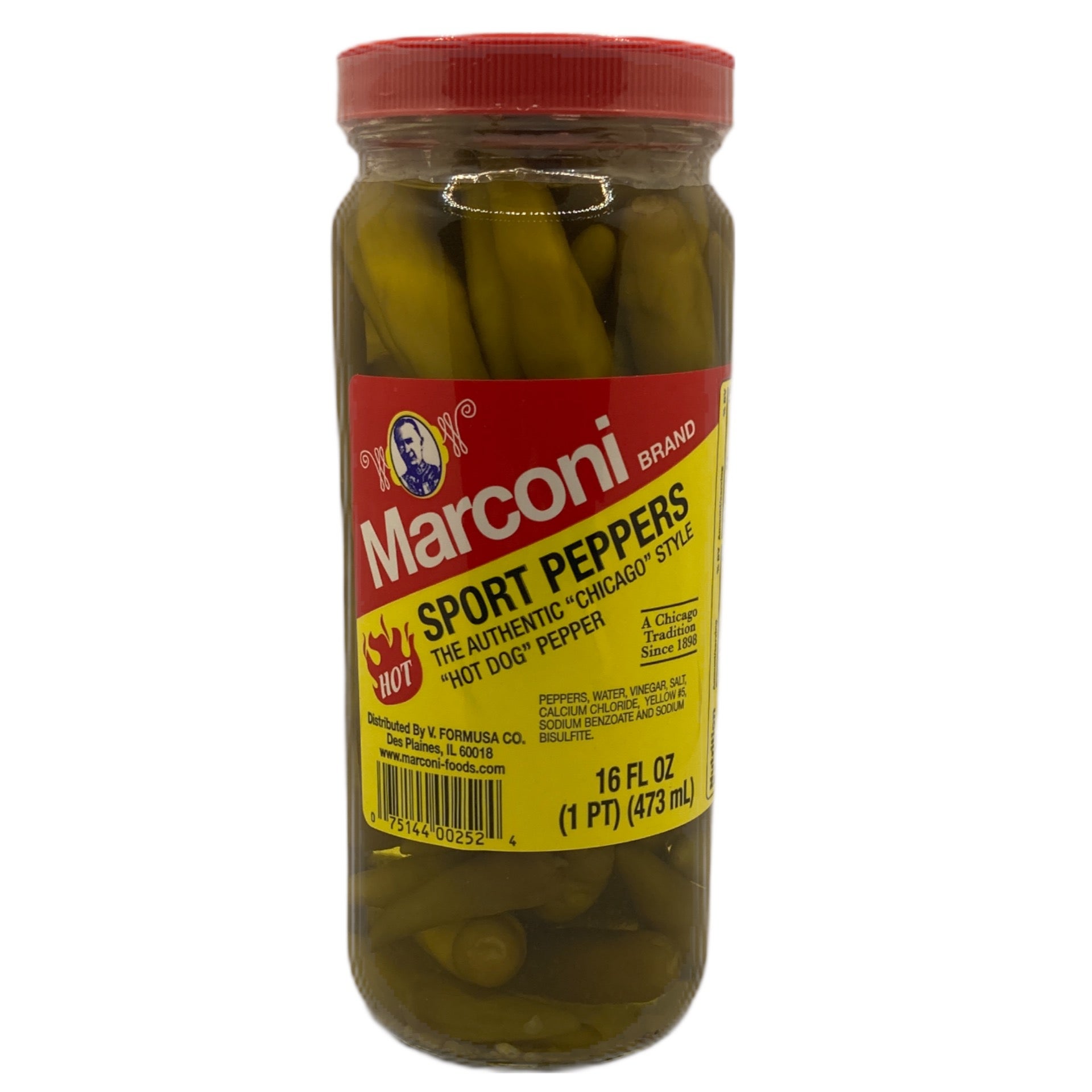 Marconi Chicago Style Sport Pepper | The Angry Pepper