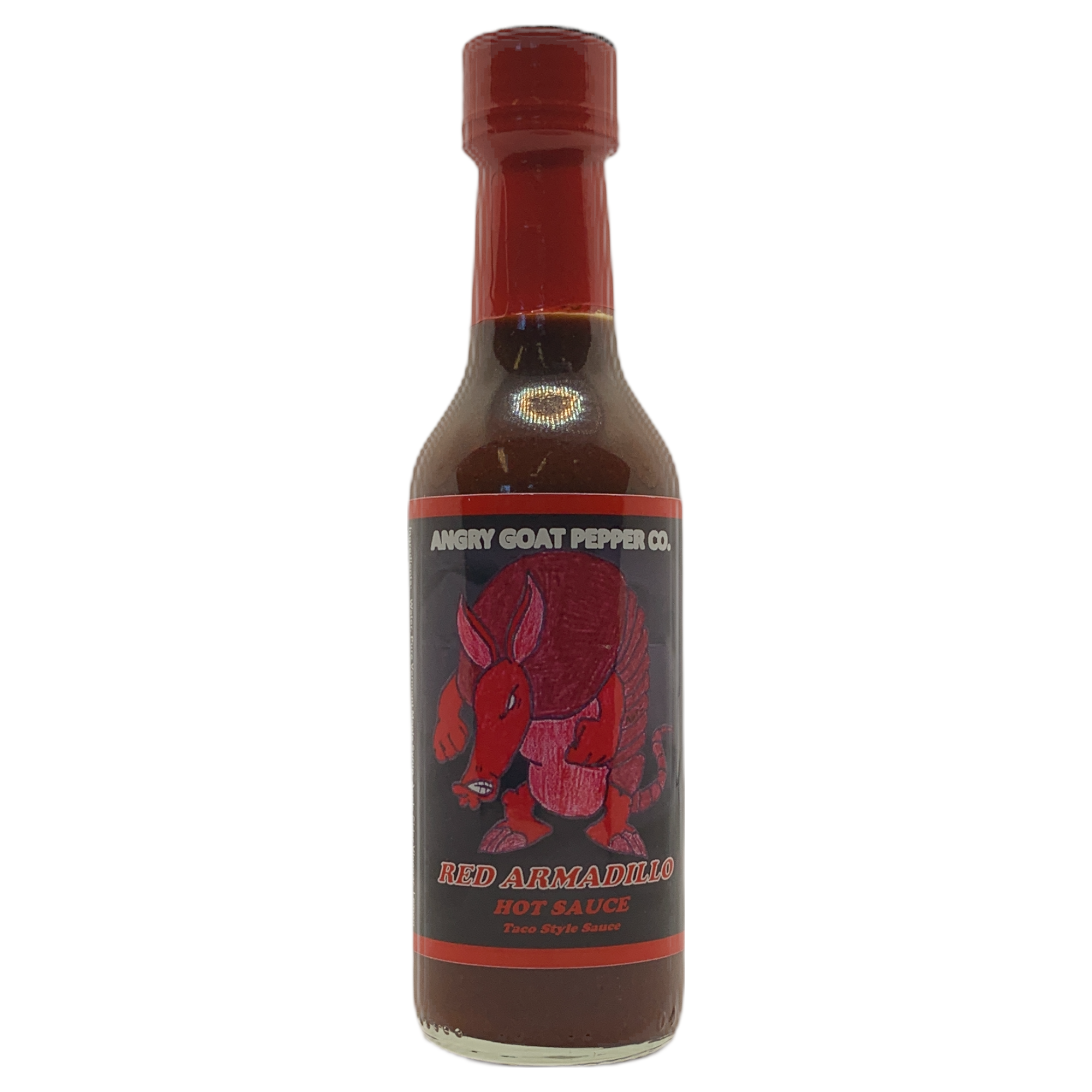 Angry Goat Red Armadillo Taco Hot Sauce The Angry Pepper