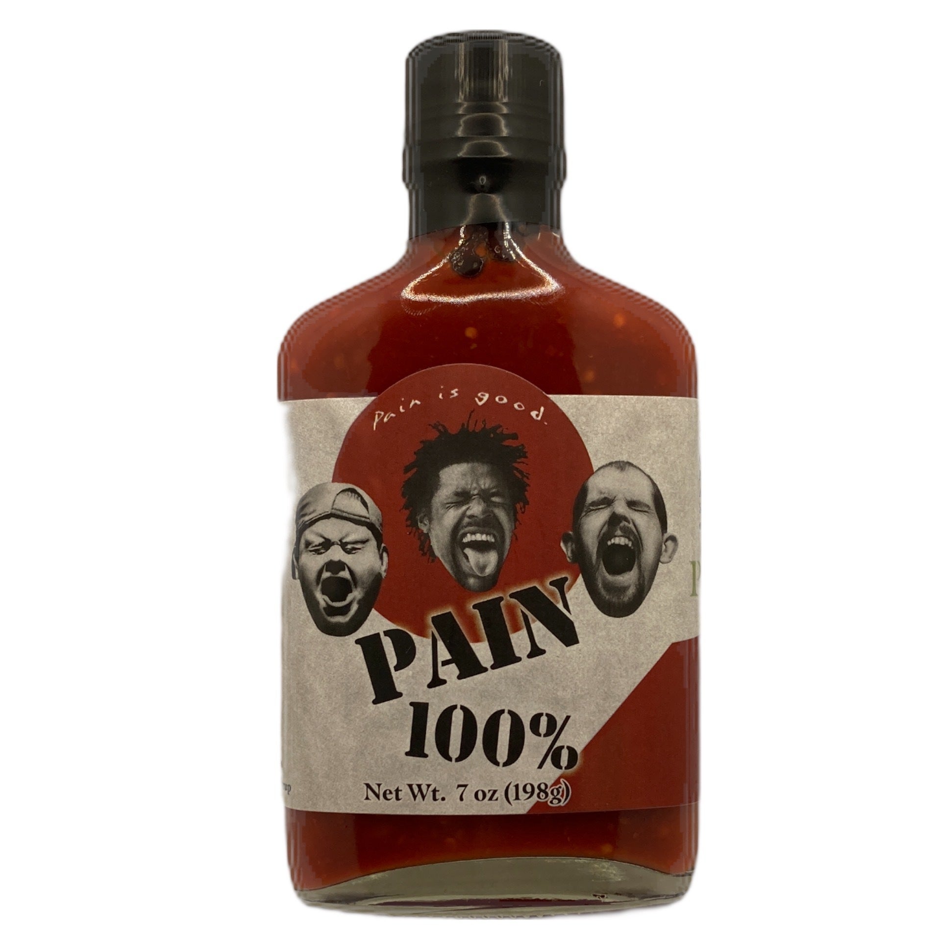 Pain 100% Hot Sauce 40,600 Scoville Units | The Angry Pepper