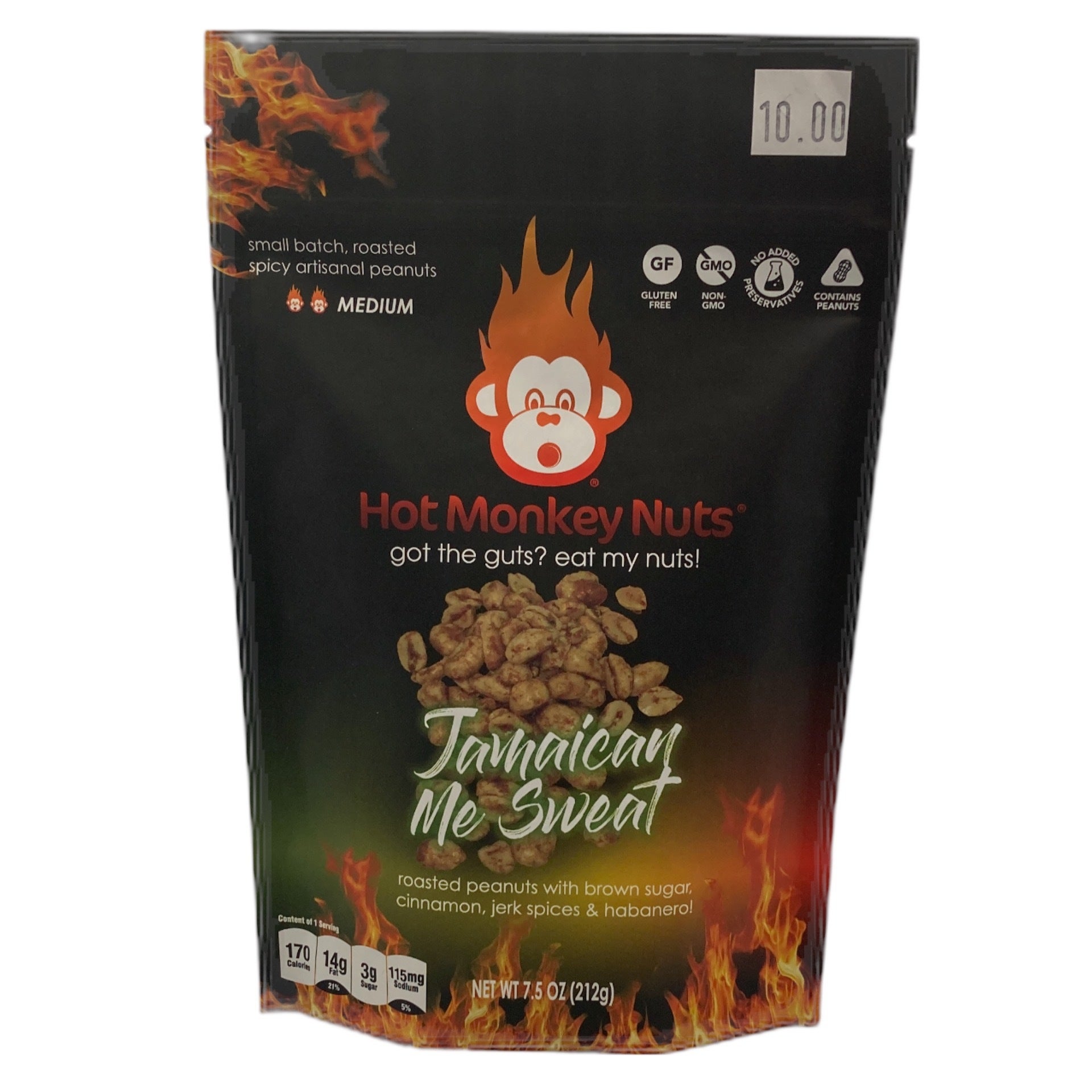 Hot Monkey Nuts Jamaican Me Sweat | The Angry Pepper